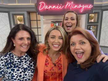 Dannii, Brain Theories and Sneaky Peeks - Debbie Flint